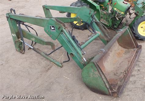John Deere 67 Loader In Kinsley Ks Item Ea9767 Sold Purple Wave