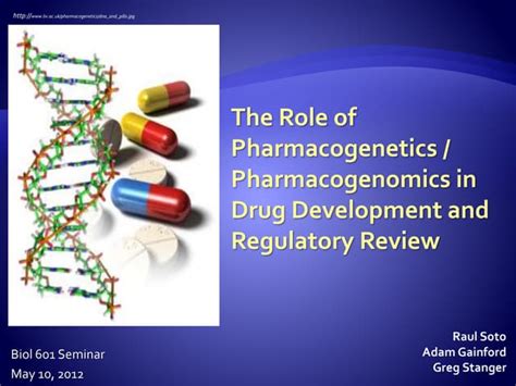 Final Pharmacogenetics And Pharmacogenomics With Notes Pptx
