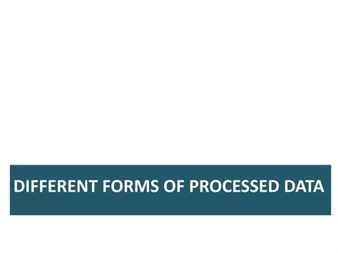 Data Processing Cycle Stages Of Data Processing Cycle Pptx