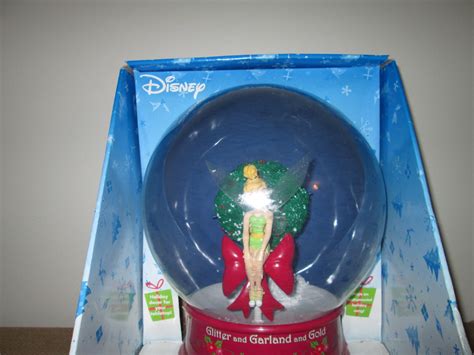 New Disney Gemmy 12 Tinkerbell Musical Glitter And Garland And Gold