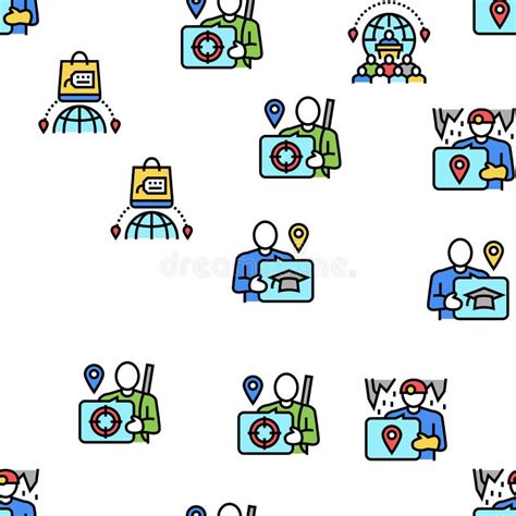 Rebar Construction Vector Seamless Pattern Stock Vector Illustration Of Hardened Production