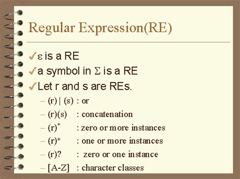 regular expression re