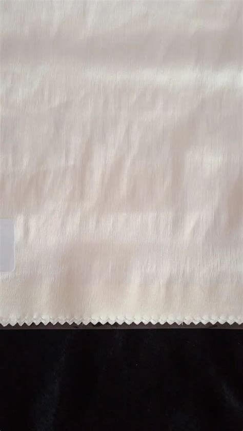 White Plain Nylon Lycra Satin Fabric 44 Inches At ₹ 205 Meter In Surat