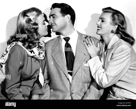 Roses Are Red From Left Peggy Knudsen Don Castle Patricia Knight