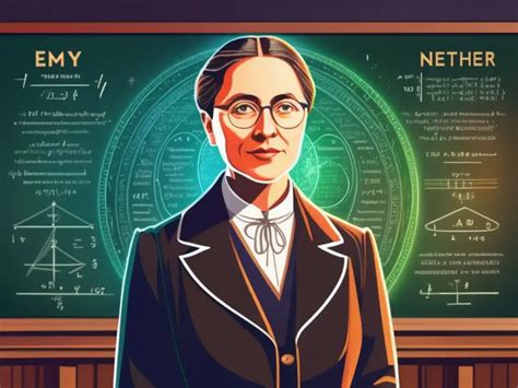 Emmy Noether Revelando La Simetría De La Creación