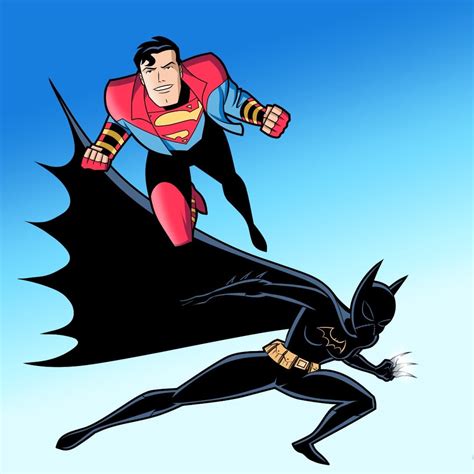 Artwork Dcau Style Cassandra Cain And Conner Kent By Marcelo Millicay