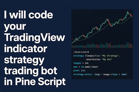 Code Your Tradingview Indicator Strategy Trading Bot In Pine Script