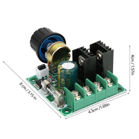 Pwm Dc Motor Geschwindigkeit Regler Stufenlose Mo Grandado