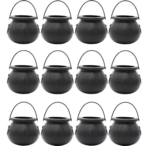 Mini Caldero De Bruja Negra Para Halloween Mini Cubos De Pl Meses