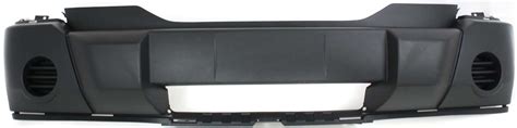 2007 2009 Dodge Nitro Front Bumper Cover Textured Wout Fog Lamp Hol