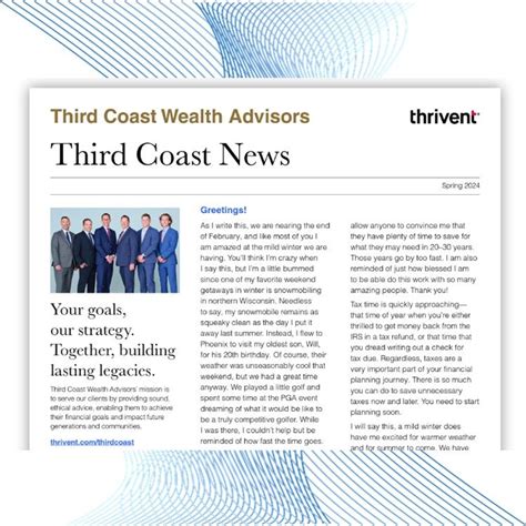 Check Out The Latest News And Announcements From The Third Coast Team