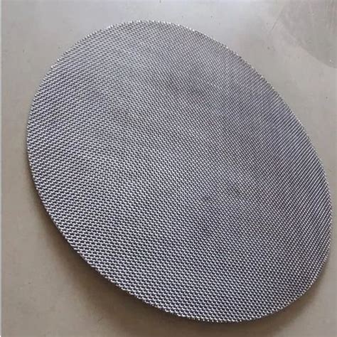 Stainless Steel Wire Mesh Circle Filter At Rs 35 Sq Ft In Gurugram Id