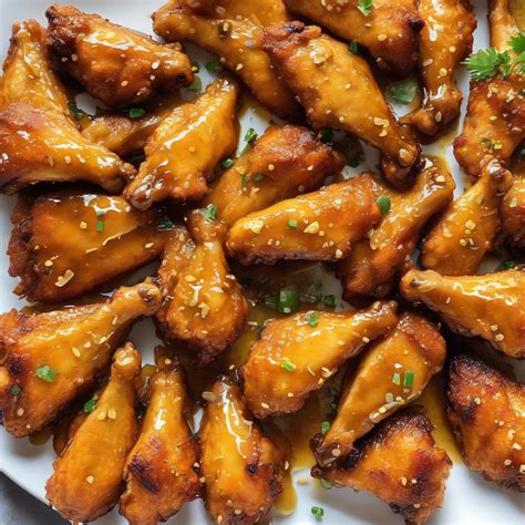 Honey Mustard Chicken Wing Recipe Sticky Sweet Flavor In 30 Minutes