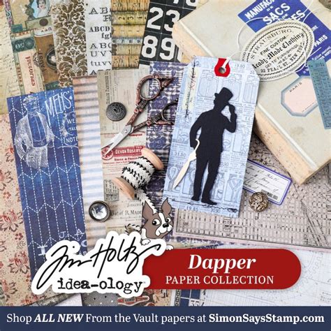 New Limited Edition Vault Tim Holtz Idea Ology Paper Collections