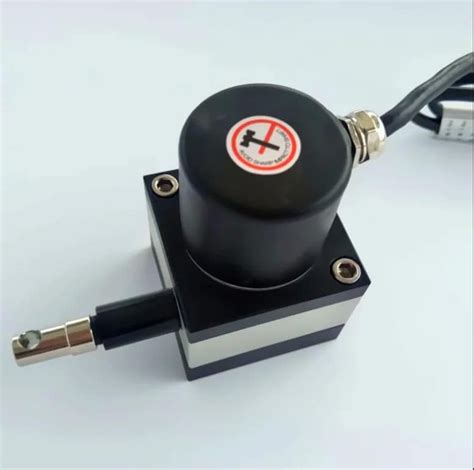 Codificador De Cable De Tracción Sensor De Desplazamiento Cilindro De