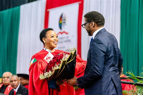 Former Kwazulu Natal Premier Nomusa Dube Ncube Earns Ukzn Doctoral