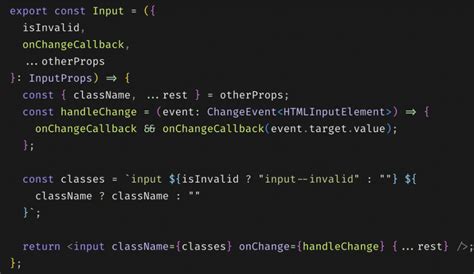 Passing Typescript React Components Native Html Attributes Frontguys