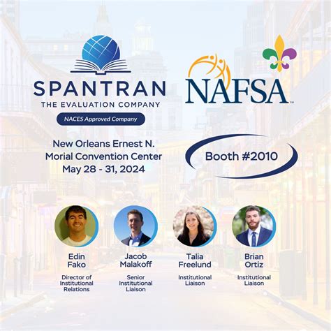 Spantran The Evaluation Company On Linkedin Nafsa Nafsa2024
