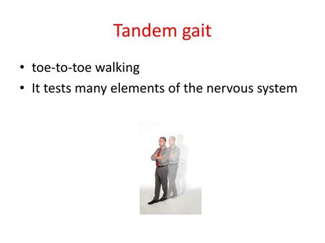 Tandem Gait Test