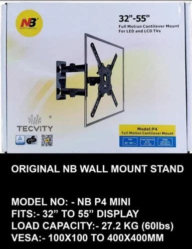 Nb P4 Wall Mount Bracket At ₹ 750 Lcd Bracket In Mumbai Id