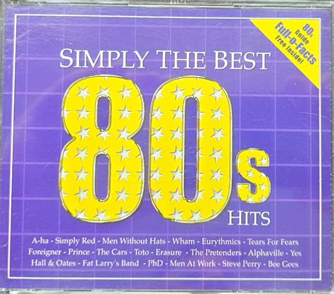 Various Simply The Best 80s Hits 2cd Vinyl Legend
