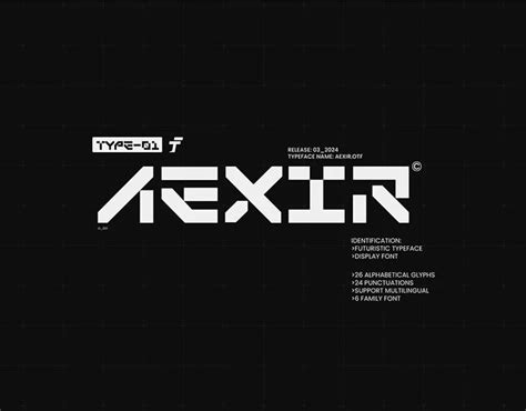 Numono Dystopian Futuristic Font Behance