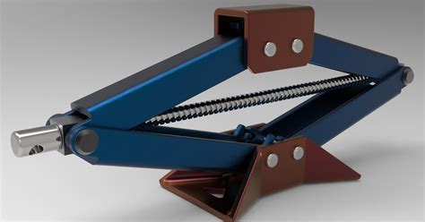 Scissor Jack Solidworks At Colin Fleming Blog