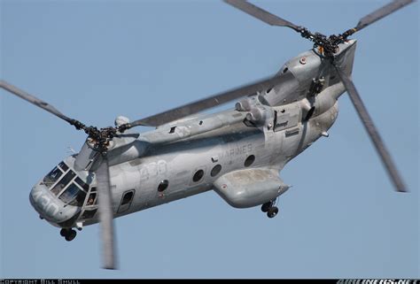 Boeing Vertol Ch 46e Sea Knight 107 Ii Usa Marines Aviation