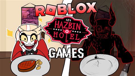 Playing The Weirdest Hazbin Hotel Games Youtube