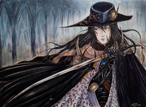 Artstation Vampire Hunter D Fan Art Closer To Death