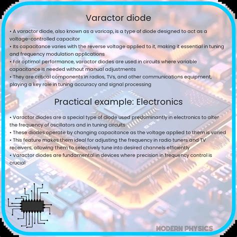 Varactor Diode Voltage Control Tuning And Rf Design
