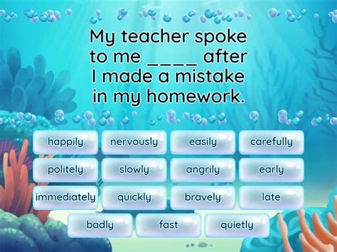 Adverbs Elementary A1 Find The Match