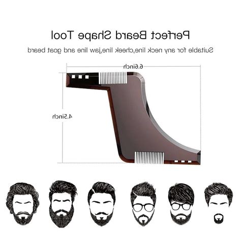 New Beard Styling Grooming Trimmer Template Shaping Tool