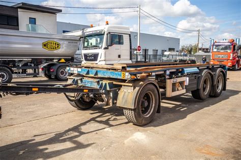 Van Hool Vanhool Container Aanhanger Container Chassis Trailer Trucksnl