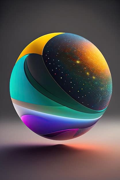 Premium Ai Image Abstract Globe