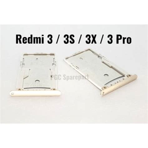 Jual Original Simtray Xiaomi Redmi S X Pro Tempat Simcard Simlock Sim Lock Slot