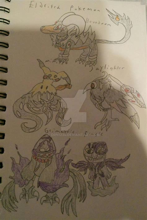 Eldritch Pokemon By Drn1234 On Deviantart