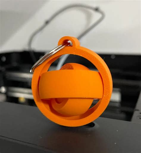 Fidget Keychain Free 3d Print Model Makerworld