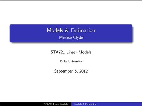Models Ppt
