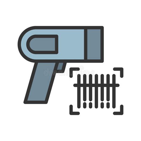 barcode scanner icon vector image stock vector illustration of scanner concept 280510703