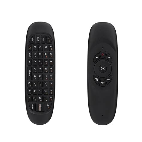 1 Pc 2 4g Double Sided Keyboard Remote Control Usb Air Mouse Remote