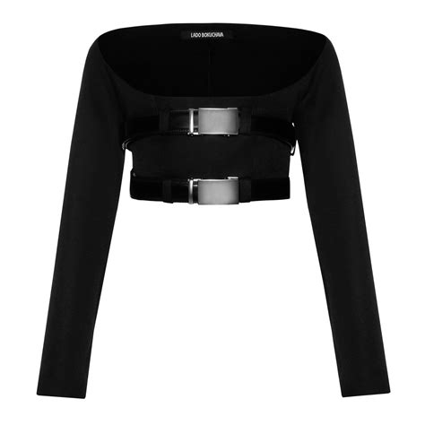 Top Lado Bokuchava Crop Tops Cleavage Tops