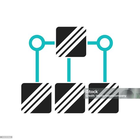 Data Analytics Flow Chart Simbol Simbol Vektor Tanda Dan Simbol