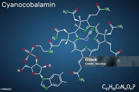 Cyanocobalamin Cobalamin Molecule It Is A Form Of Vitamin B12
