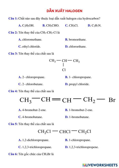 DẪn XuẤt Halogen Free Interactive Worksheets 7797971