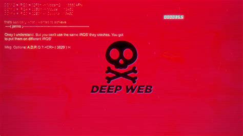 Deep Web Warning Text On Hacking Background Stock Motion Graphics Sbv