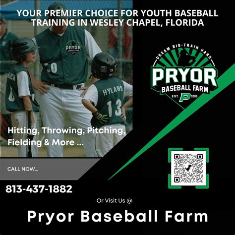 Pryor Baseball Farm Your Unbeatable Choice For Youth Baseball Training