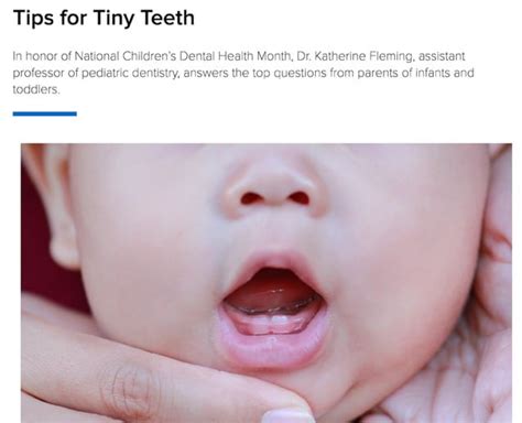 Tips For Tiny Teeth Pdf