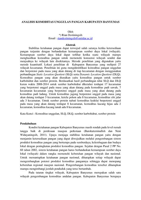 51 145 1 Sm Lecture Notes Analisis Komoditas Unggulan Pangan