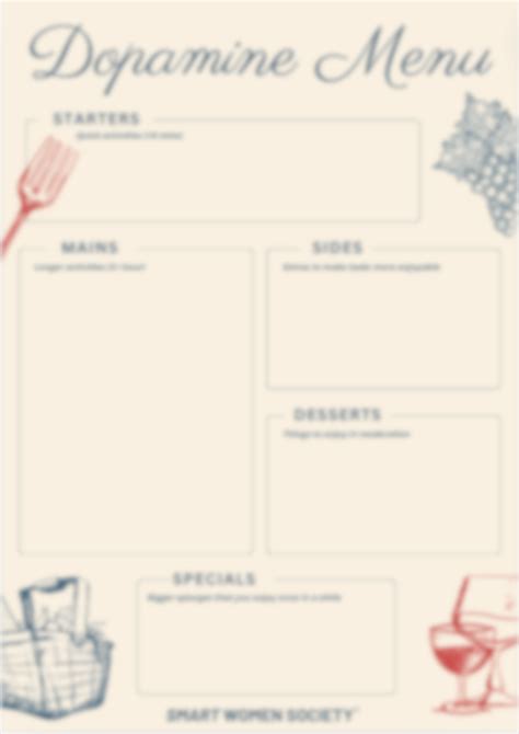 Dopamine Menu Template